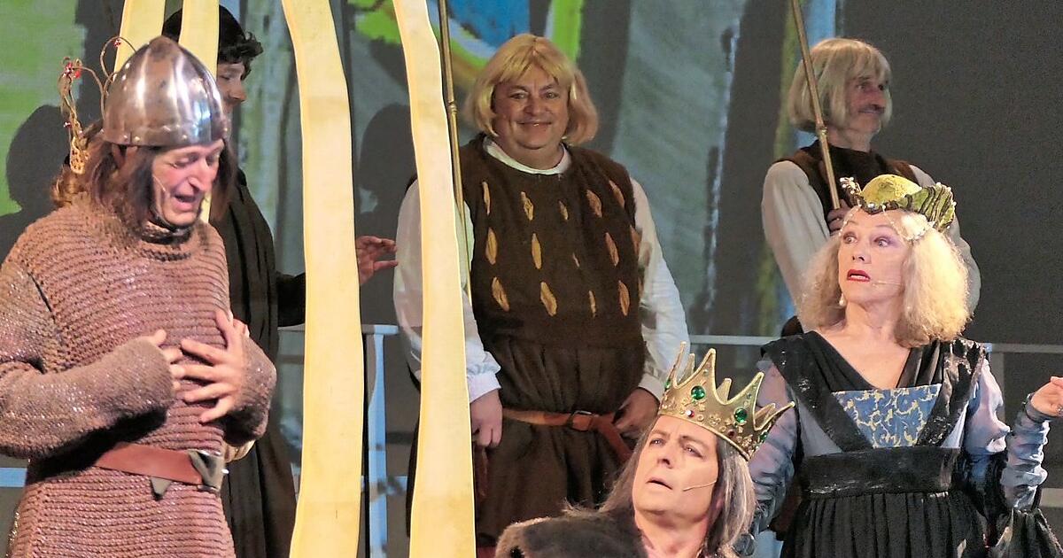 Die Uraufführung von 'Raspel' bot ein vergnügliches Musical-Erlebnis