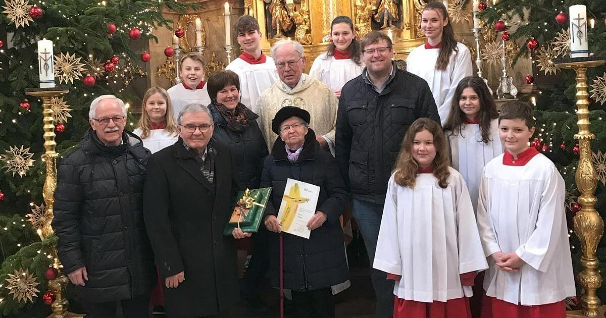 Maria Steiger aus Mariakirchen macht seit 80 Jahren Kirchenmusik