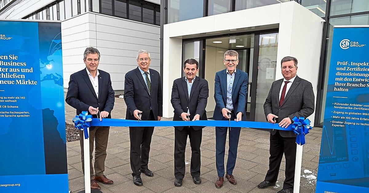 CSA Group feiert Einweihung der Europazentrale