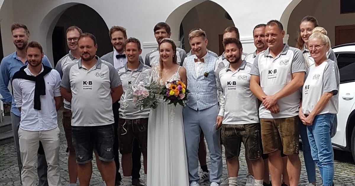 Laura und Markus Holzer sagten "Ja" in Altrandsberg