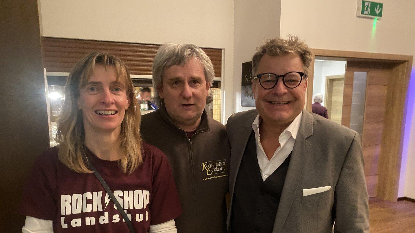Roland Hefter, Stefan Kröll und Niko Formanek im Kreis Landshut