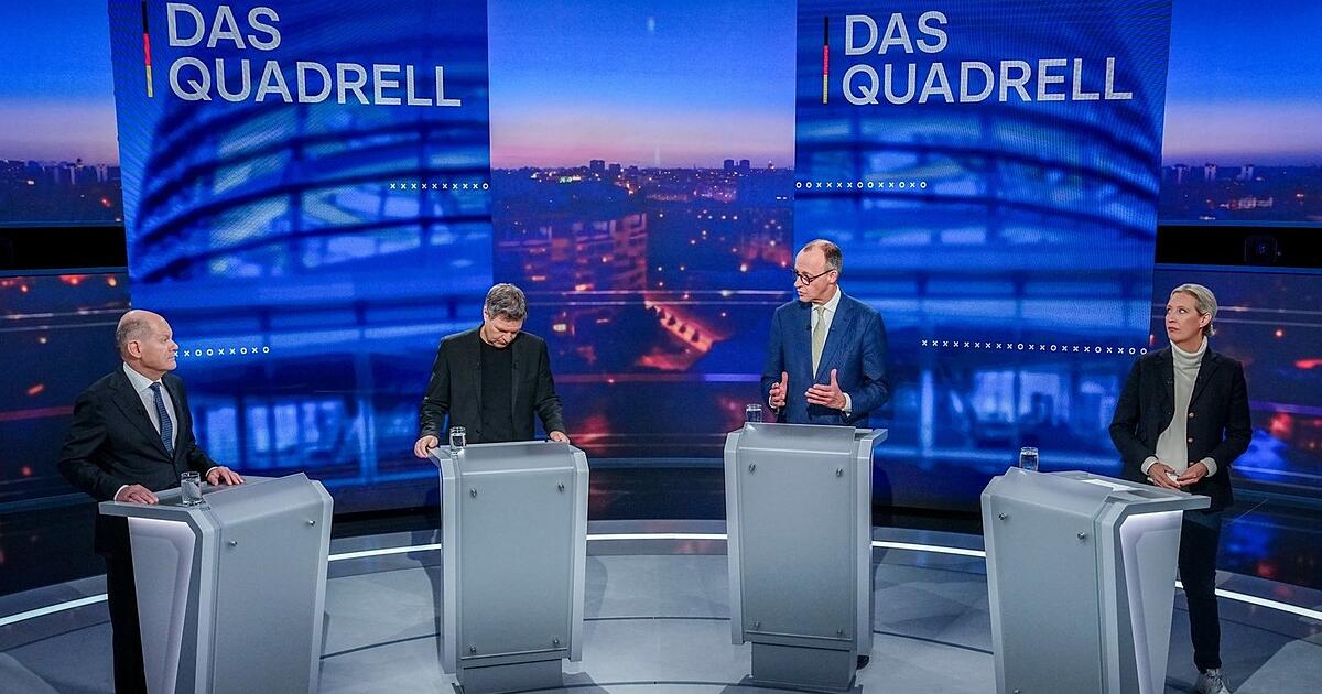 Bei TV-Debatten kann sich der Wähler sein eigenes Bild machen