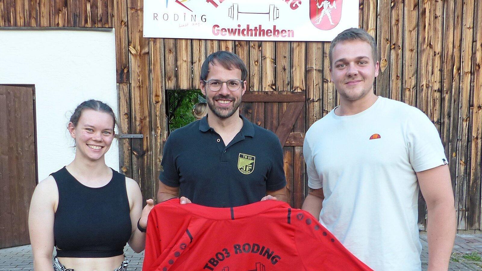 Lilly Brando und Arnost Vogel treten künftig für die Rodinger Heber an