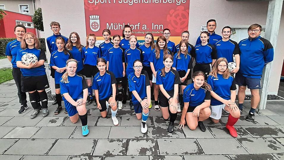 Fußballerinnen waren im Trainingslager