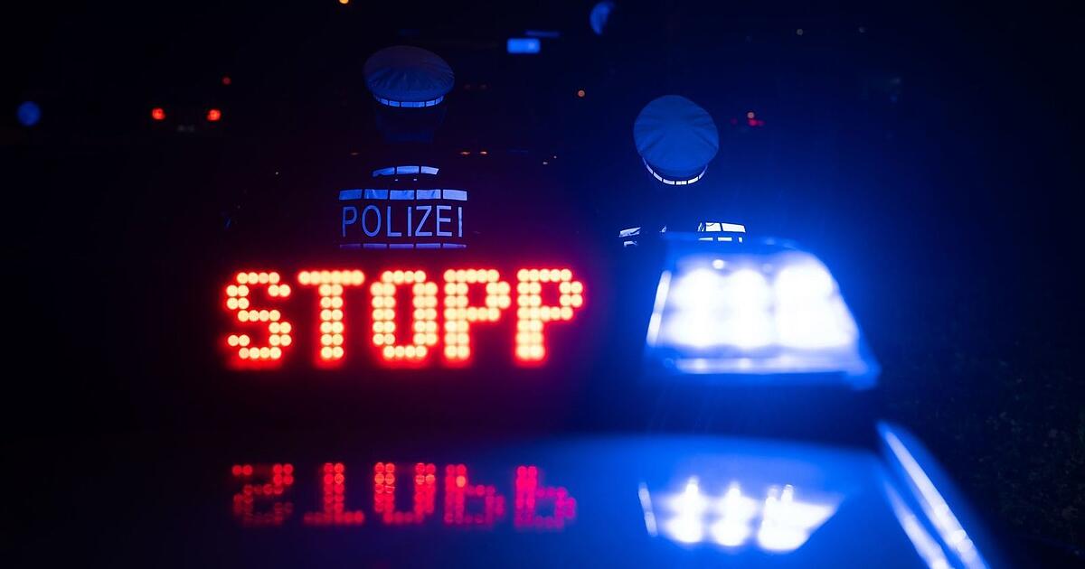 Betrunkene Verfolgungsfahrt endet mit Flammen
