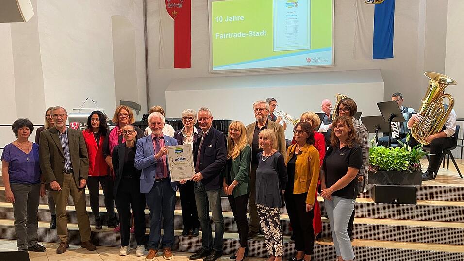 Straubing feiert zehn Jahre Engagement für fairen Handel