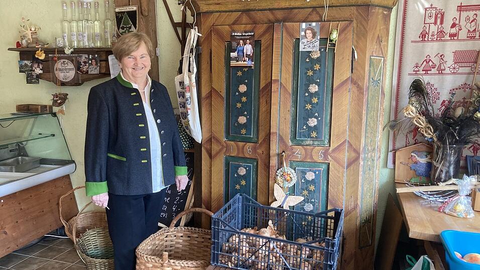 Maria Karl schließt nach 26 Jahren ihren Bauernladen in Ascha