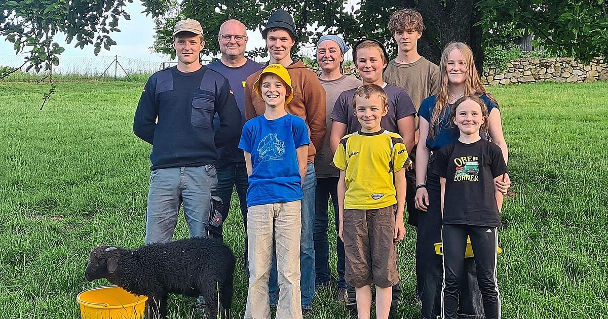 Markus Weinfurtner aus Trasching ist Zehnfach-Papa