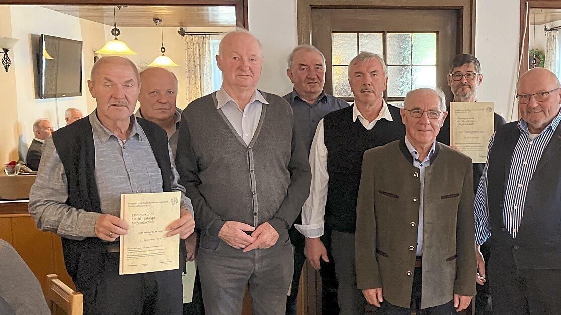 Friedensappell beim Kriegergedenken in Volkenschwand