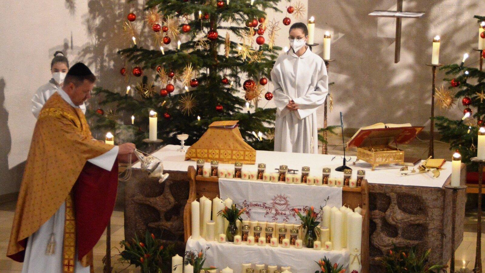 Kerzenweihe und Blasiussegen