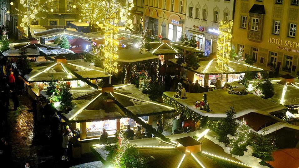 Öffnungszeiten und Glühweinpreis - alle Infos zum Straubinger Christkindlmarkt