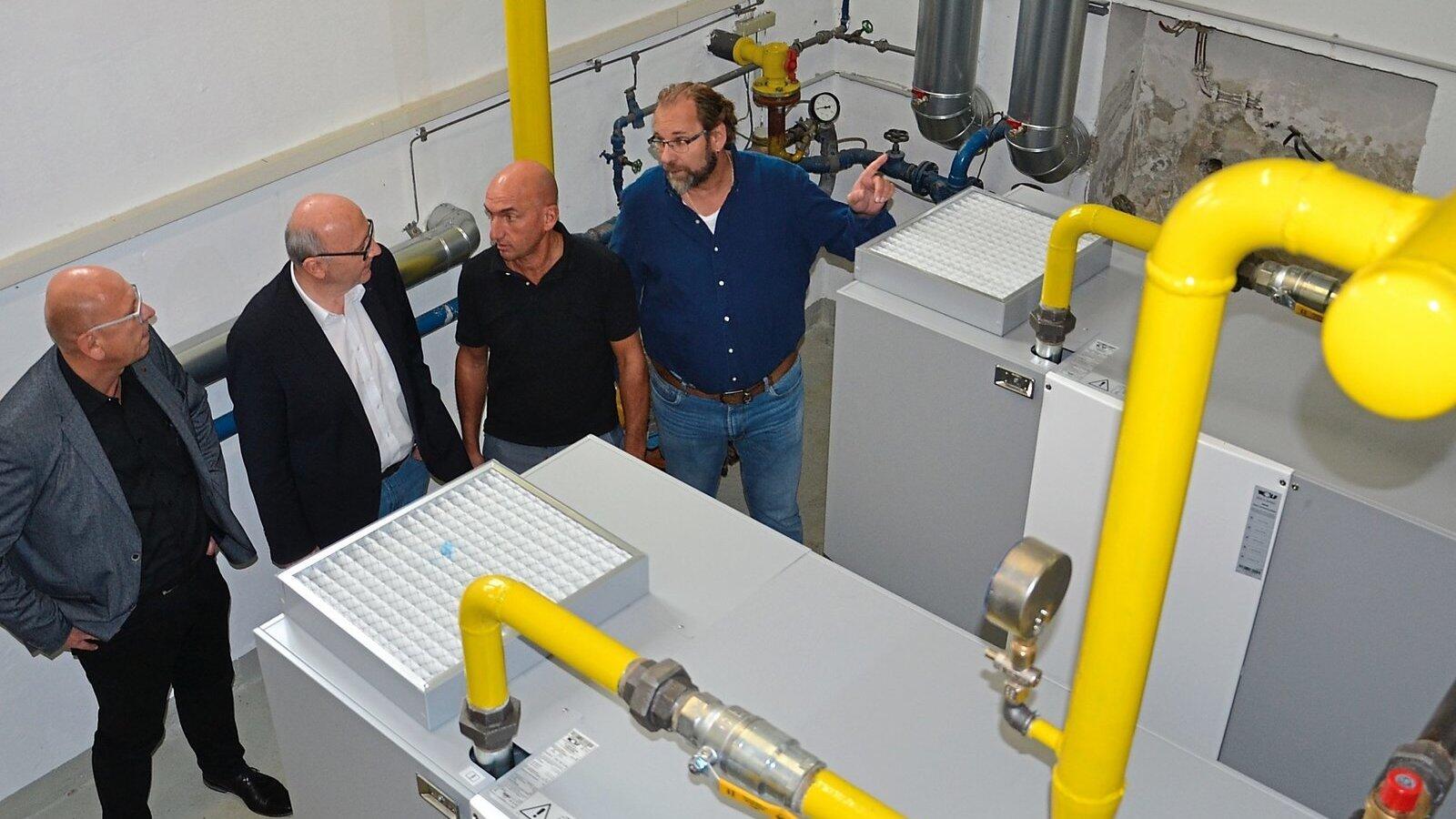 Neue Heizung in der Berufsschule