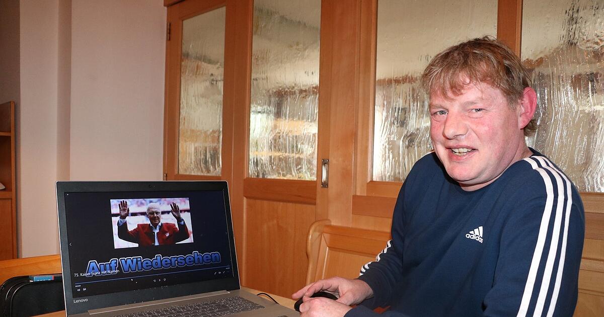 Der Mallersdorfer Michael Ganser ist des Kaisers größter Fan