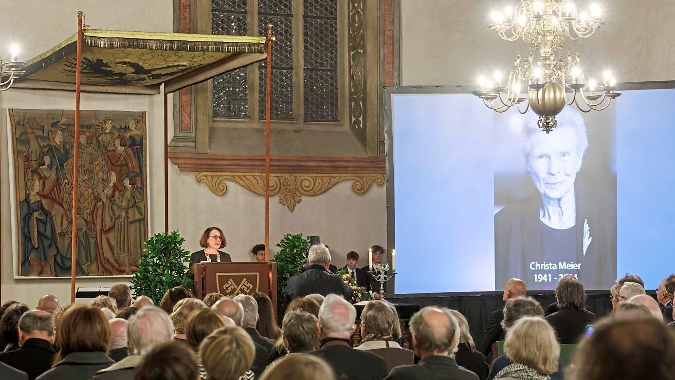 Regensburg Erinnert An Christa Meier Einen Großartigen Menschen