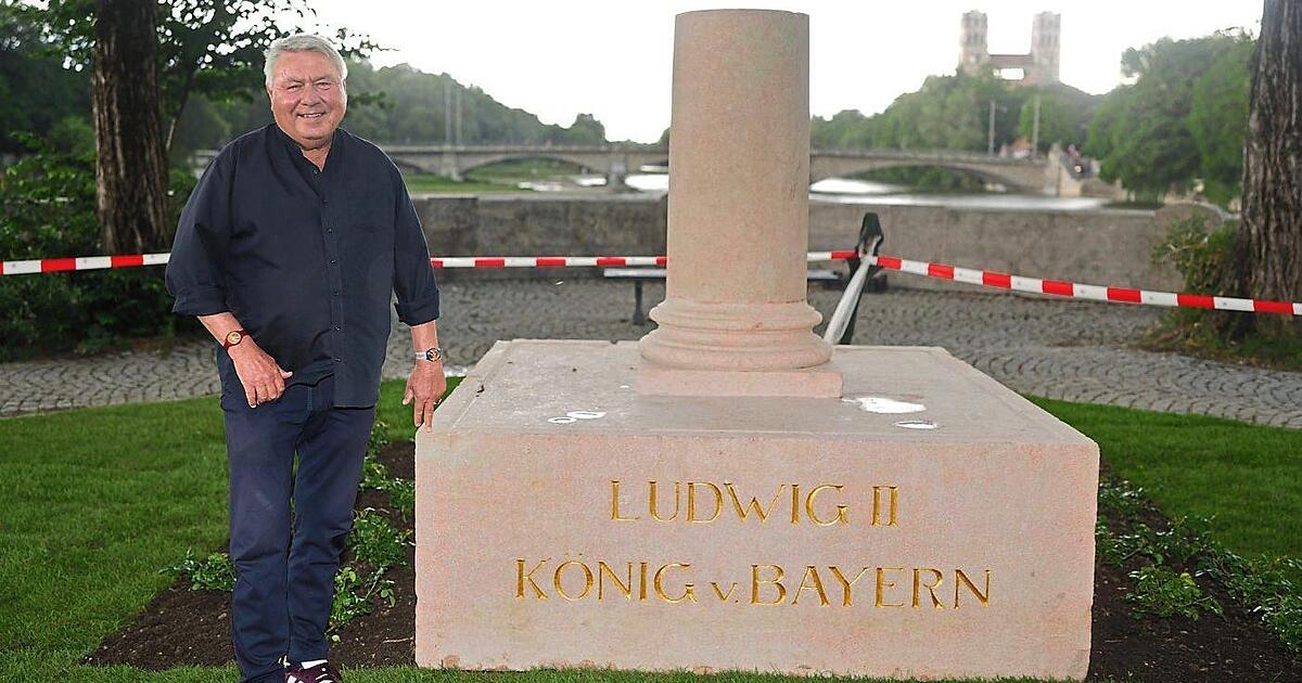 Endlich wieder ein Ludwig-II.-Denkmal auf der Münchner Corneliusbrücke
