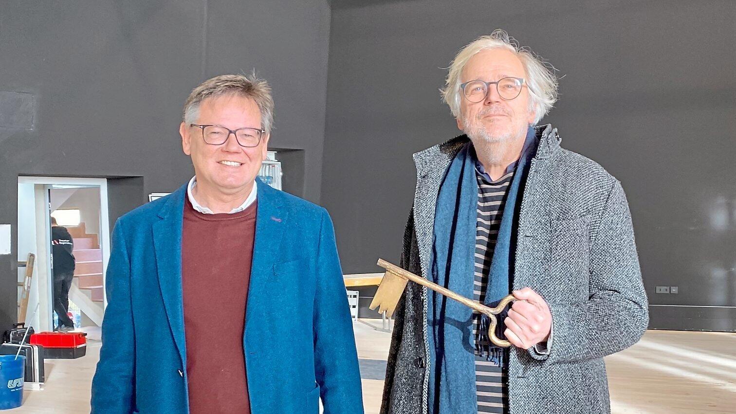 Die neue Spielstätte nimmt immer weiter Form an