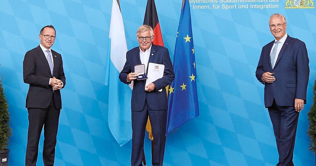 Hohe Auszeichnung für Toni Kiebler