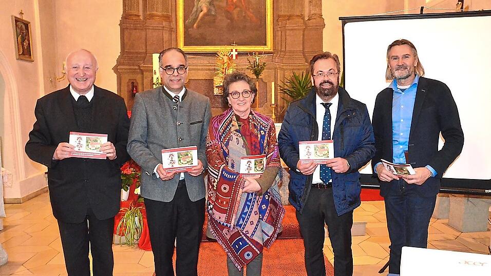 Wolfgang Voigt referierte über Grabplatten in Gebelkofener Kirche