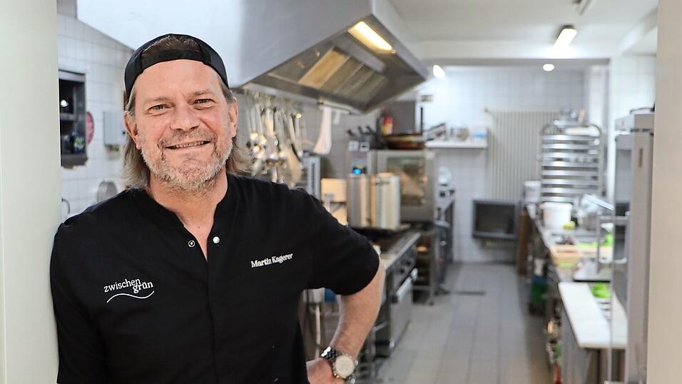 Martin Kagerer kocht gerne mal mit großen Namen