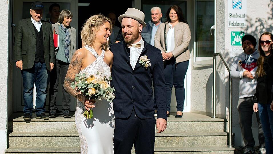 Florian und Stefanie sagen Ja