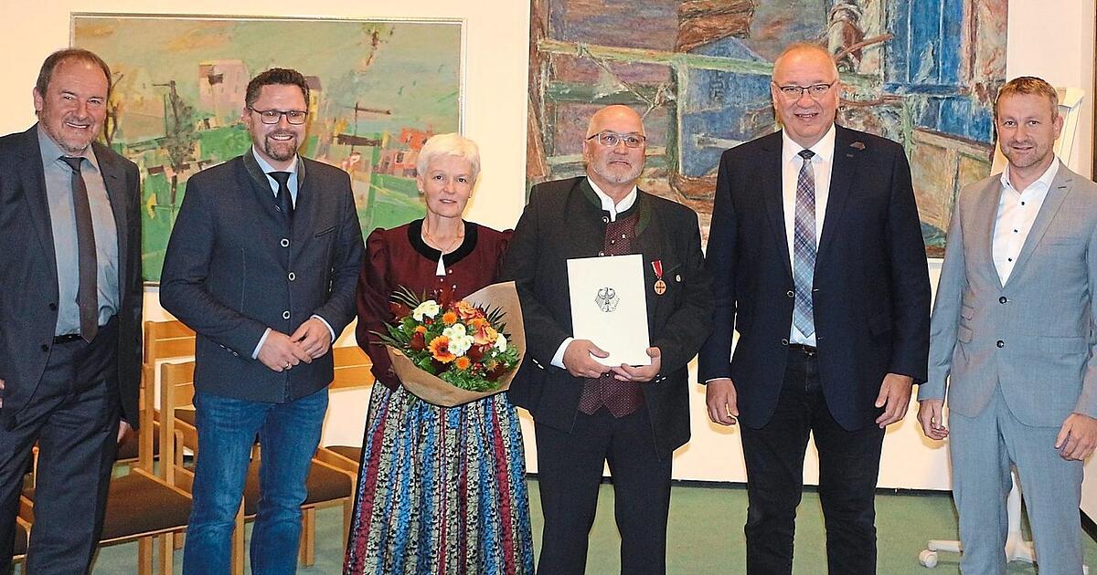 Hermann Zapf aus Ottenzell erhält Bundesverdienstmedaille