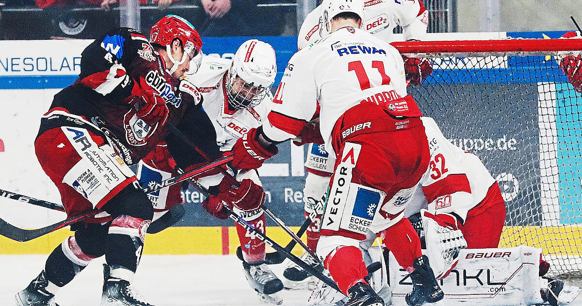 EV Landshut bereits mit einem Bein im Playoff-Viertelfinale