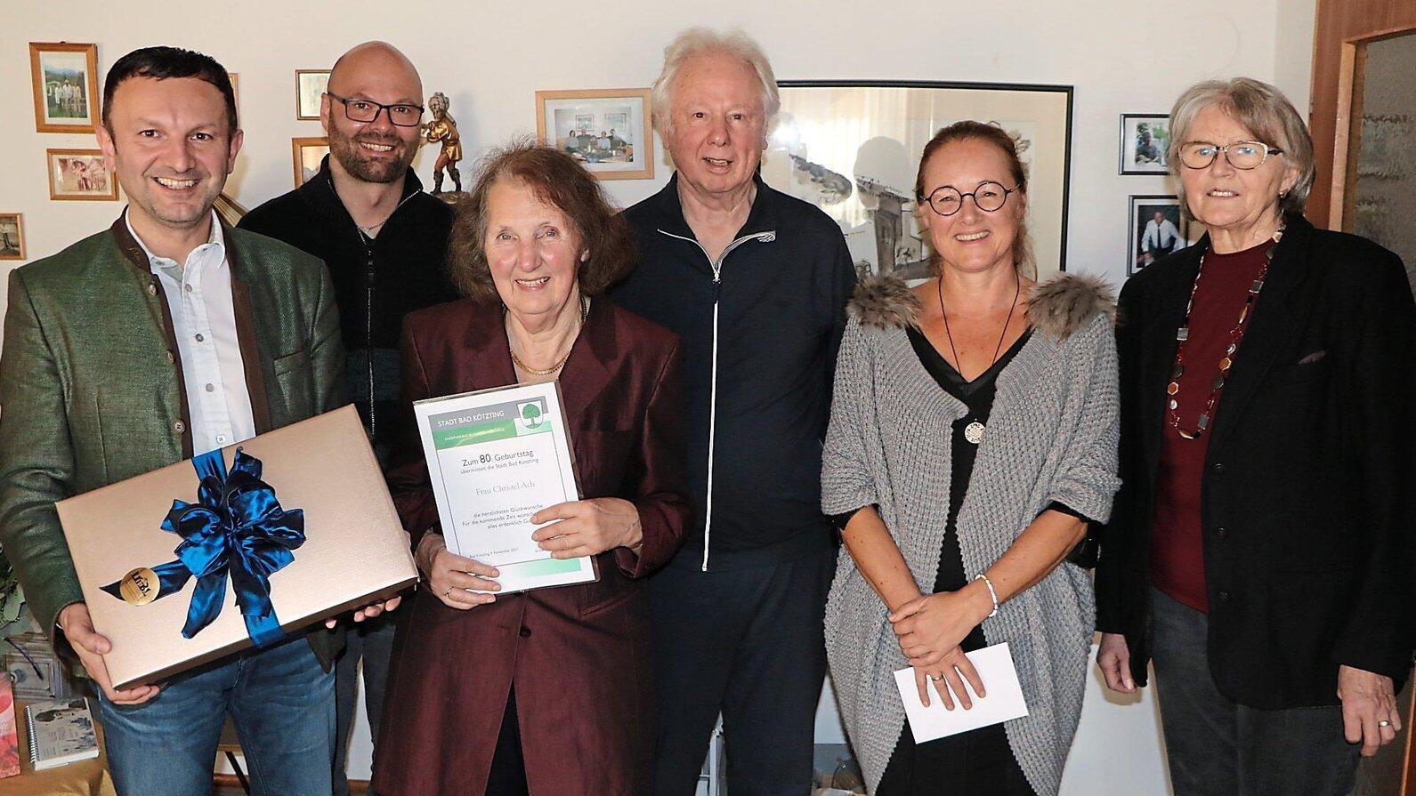 Gebürtige Österreicherin Christel Ach feiert