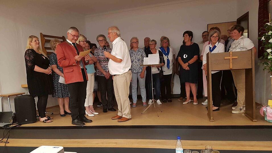 Wiltinger verabschieden sich von Pfarrer Georg Praun