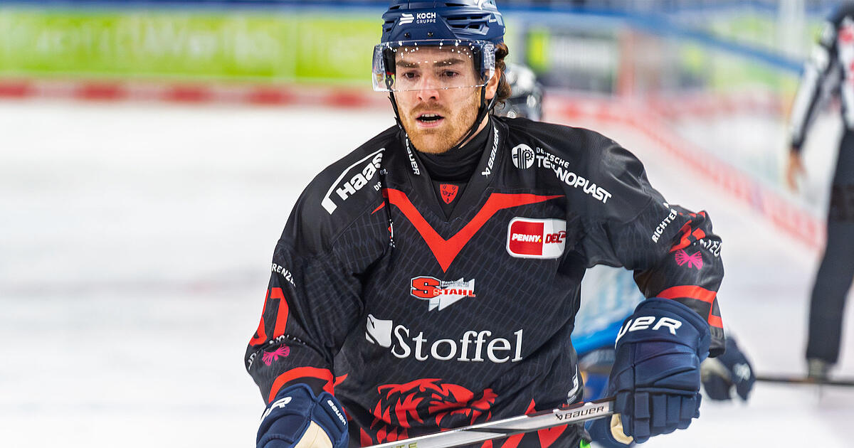 Josh Melnick stürmt auch in der neuen Saison für die Straubing Tigers