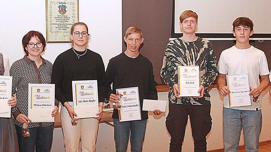 Wartenberg würdigt besonders gute Leistungen