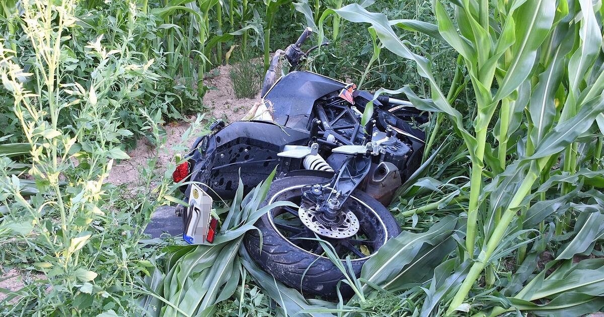 Motorradfahrer (17) wird bei Unfall nahe Gerzen lebensgefährlich verletzt