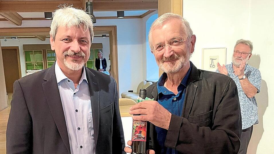 Richard Vogl zeigt in Furth Bilder