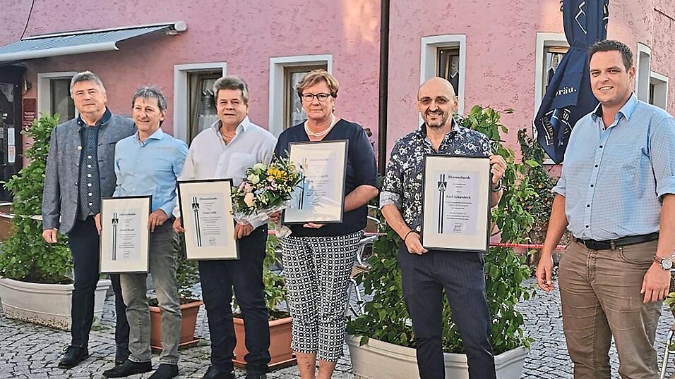 Sechs Gemeinderäte ausgeschieden