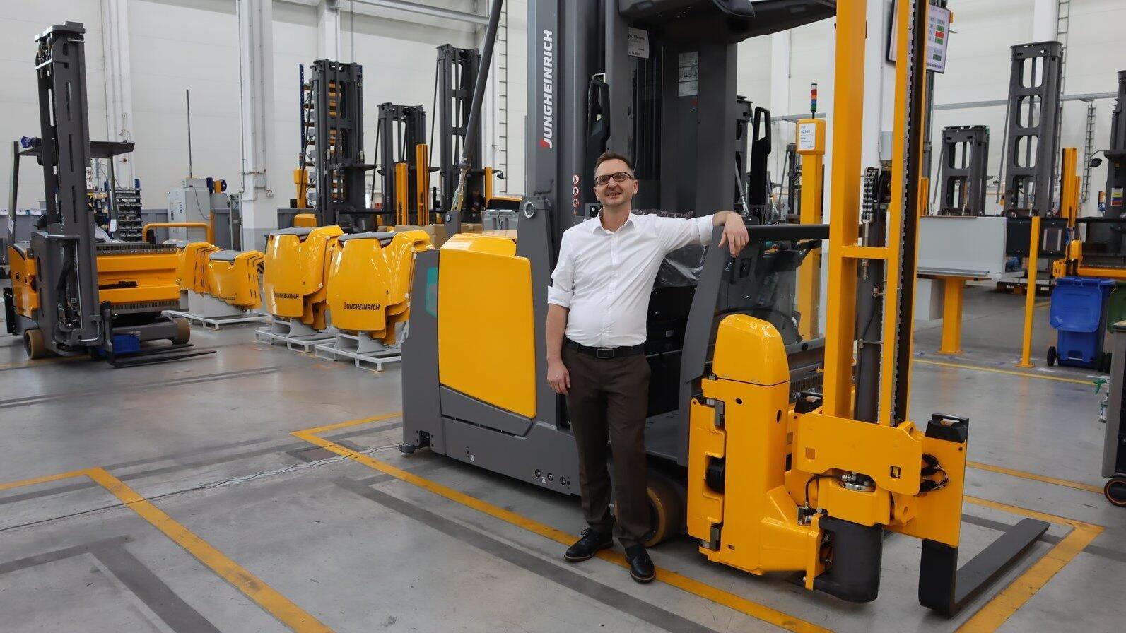Neuer Chef für Jungheinrich in Moosburg kommt aus den eigenen Reihen