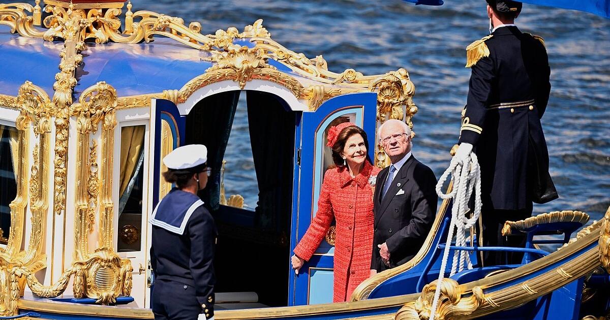 Schwedens Königspaar feiert die Liebe - nur Estelle fehlt