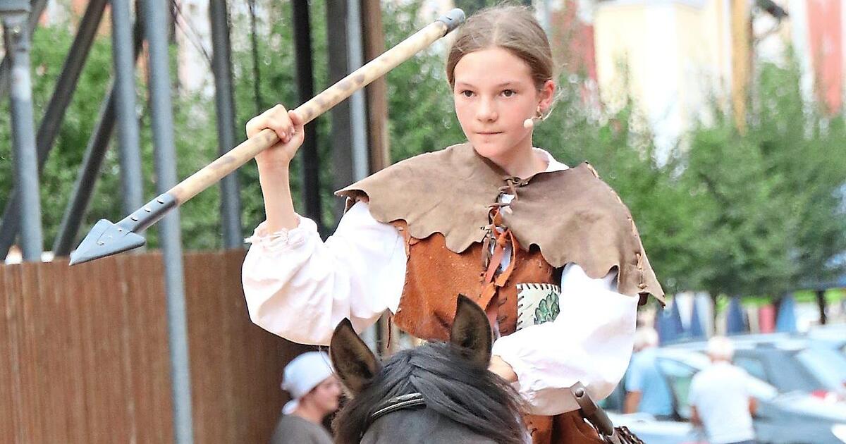 Furths Kinder spielen ihren Drachenstich