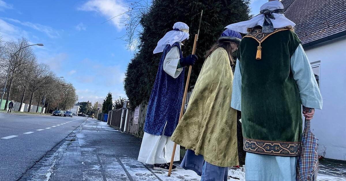 Tun sich Sternsinger im Raum Landshut immer schwerer? Wir waren dabei