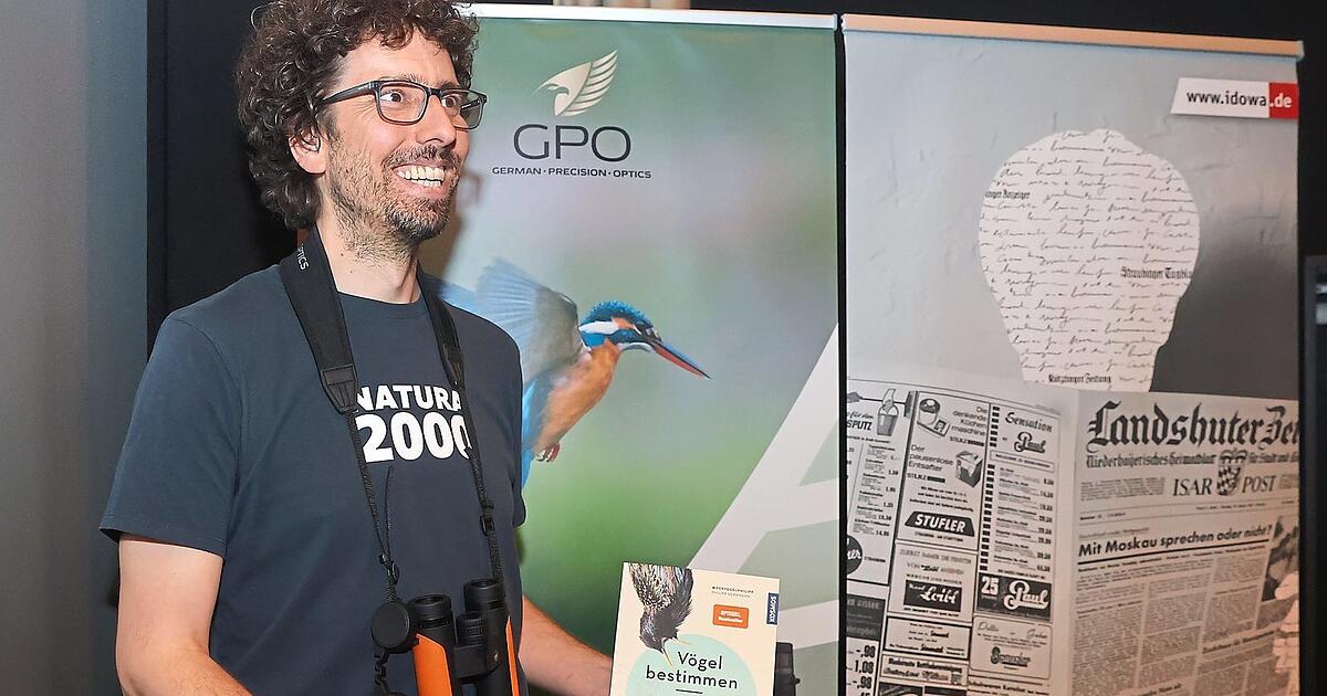 Mit Philipp Herrmann Vogelstimmen lernen im Landshuter Kinopolis