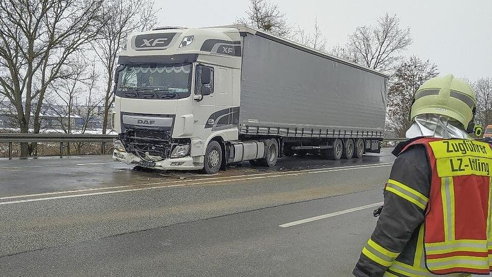 Lkw Unfall B20 Heute