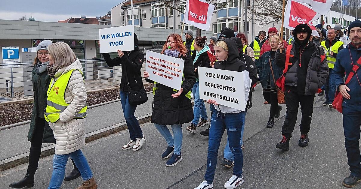 Vier Tage Warnstreik in den Sana Kliniken des Landkreises Cham