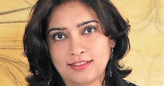 Vernissage in der Mainburger Stadthalle - Rani Rekha Gastaussteller