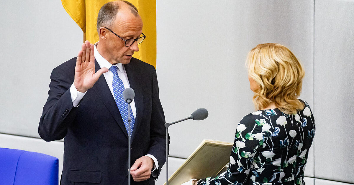 Friedrich Merz im zweiten Wahlgang zum Kanzler gewählt