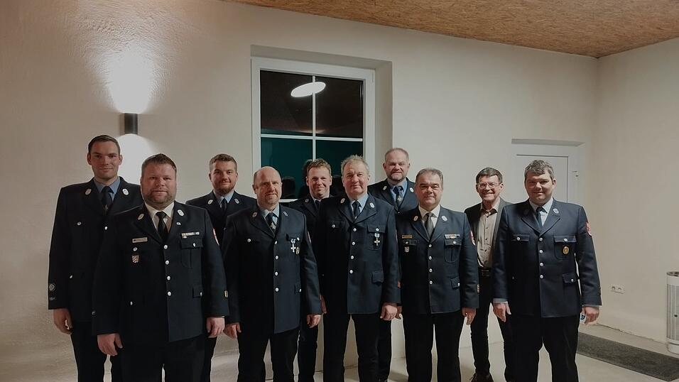 Versammlung der Feuerwehr Pörndorf