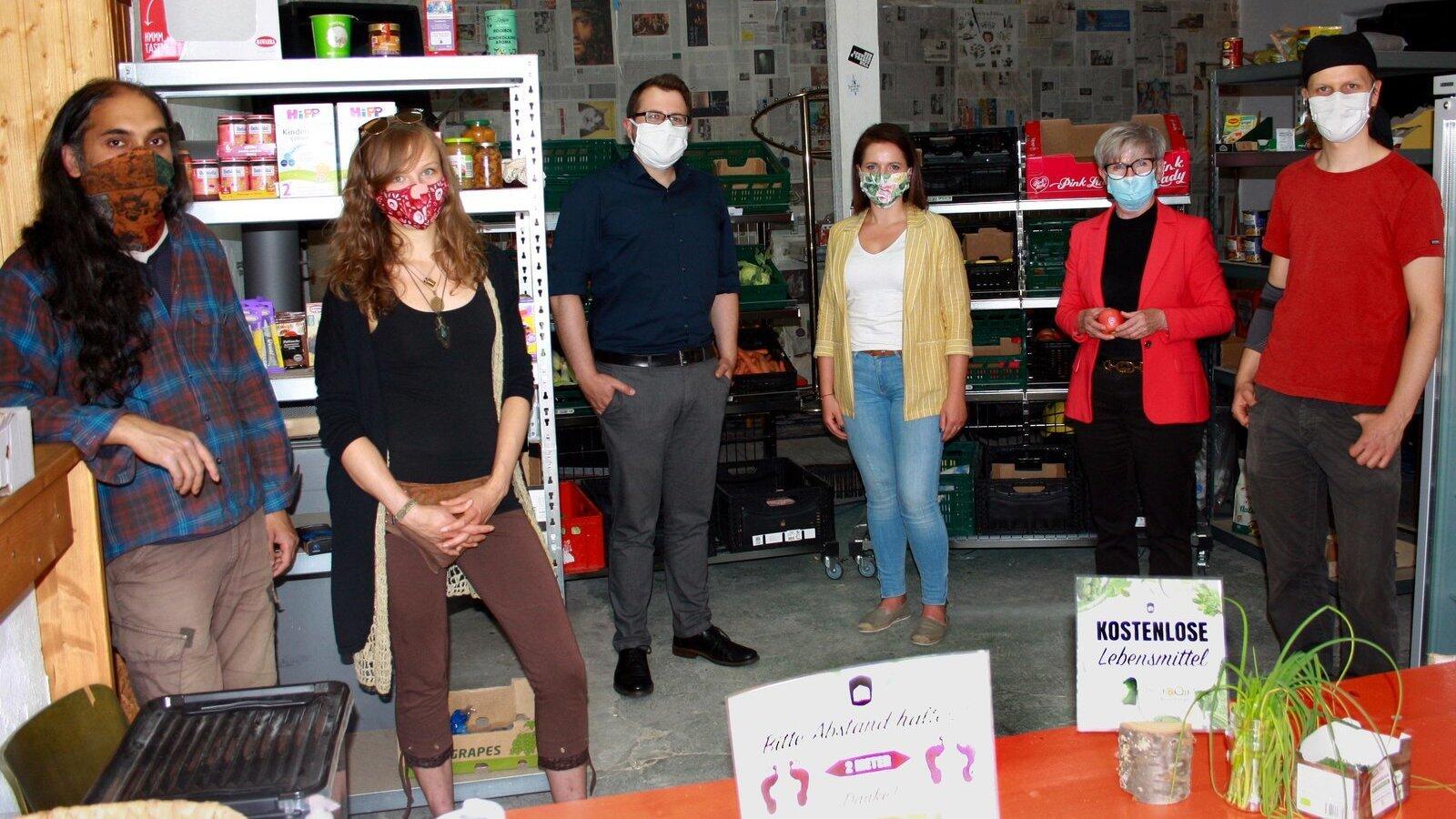 Unterstützung für Lebensmittelretter