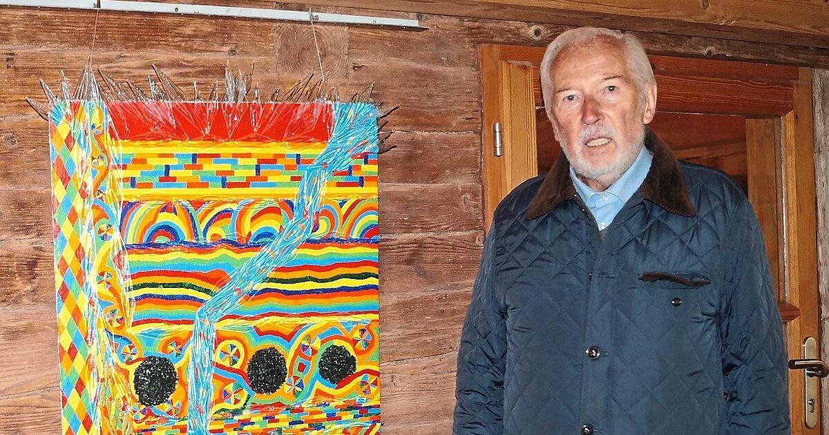 Walter Just löst Galerie im Schwarzauer Haus auf