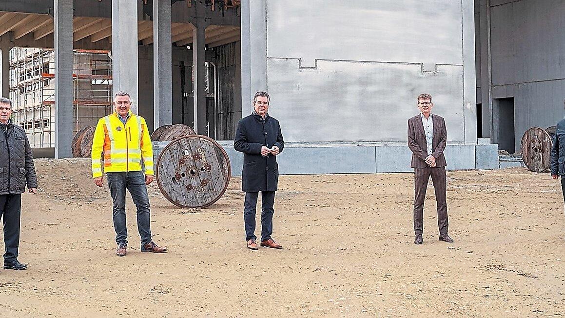 Bau der CSA-Europazentrale schreitet voran