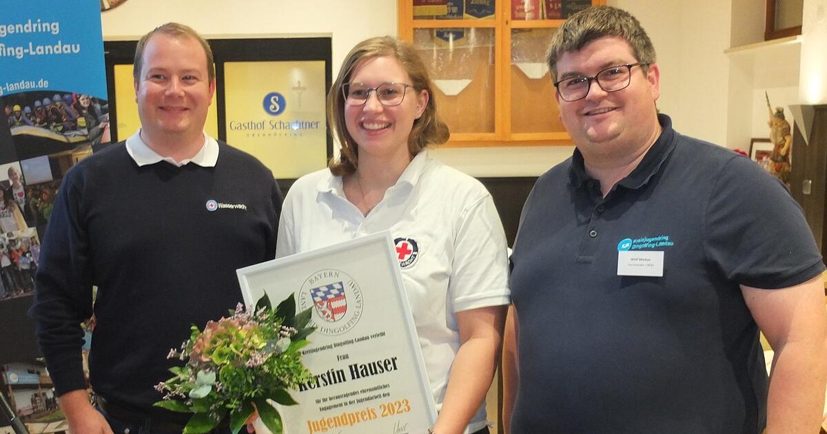 Jugendpreis geht an Kerstin Hauser von der Wasserwacht Landau