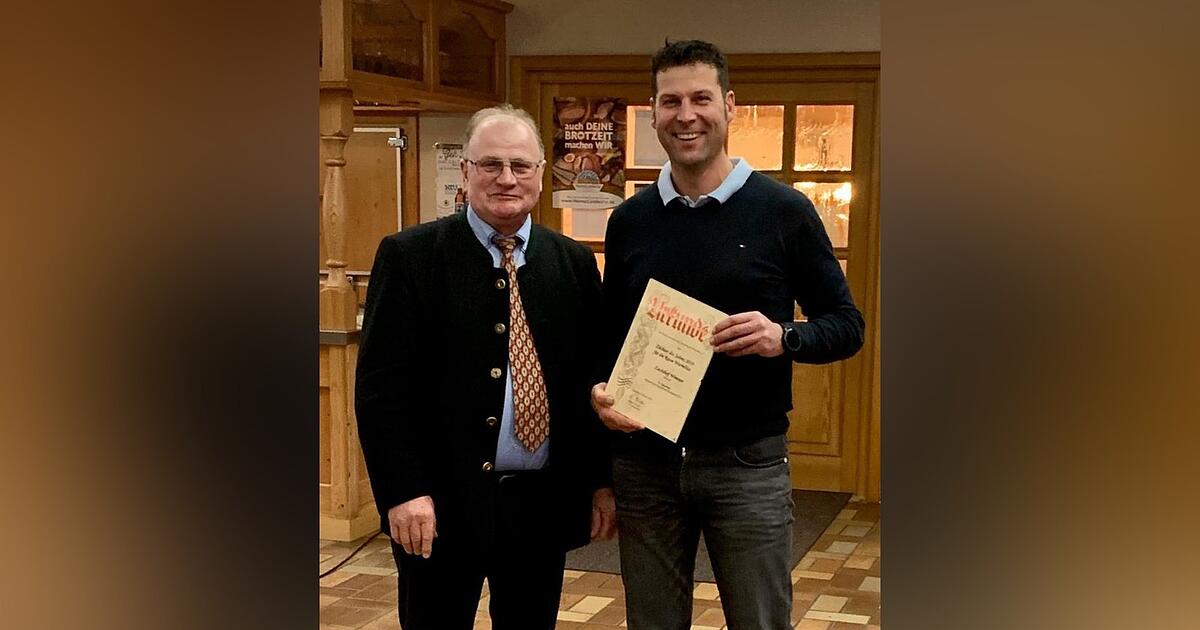 Thomas Wimmer als Züchter des Jahres für die Rasse Warmblut ausgezeichnet