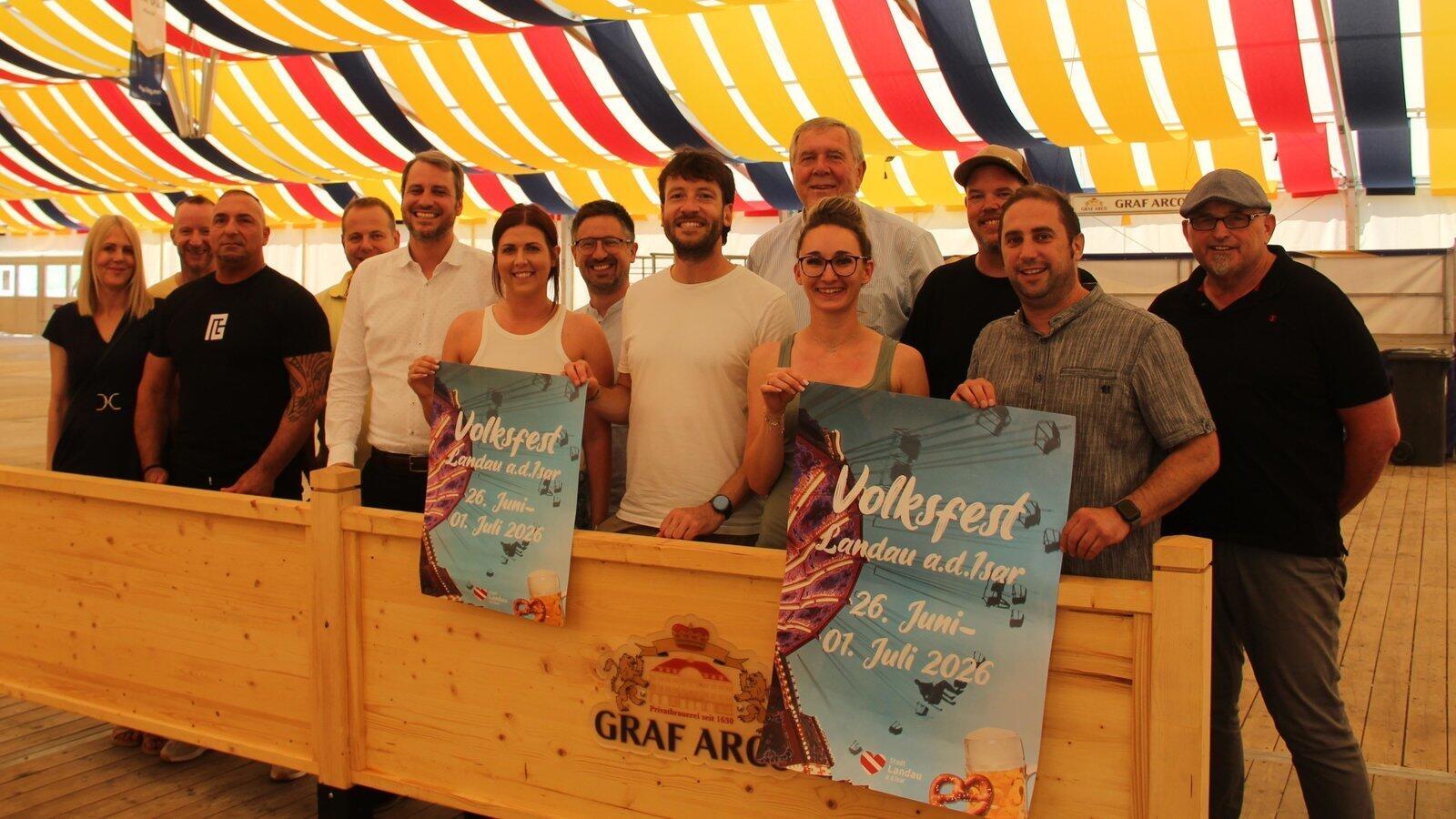 Bierpreis bis Fahrgeschäfte: Alles Wissenswerte zum Landauer Volksfest