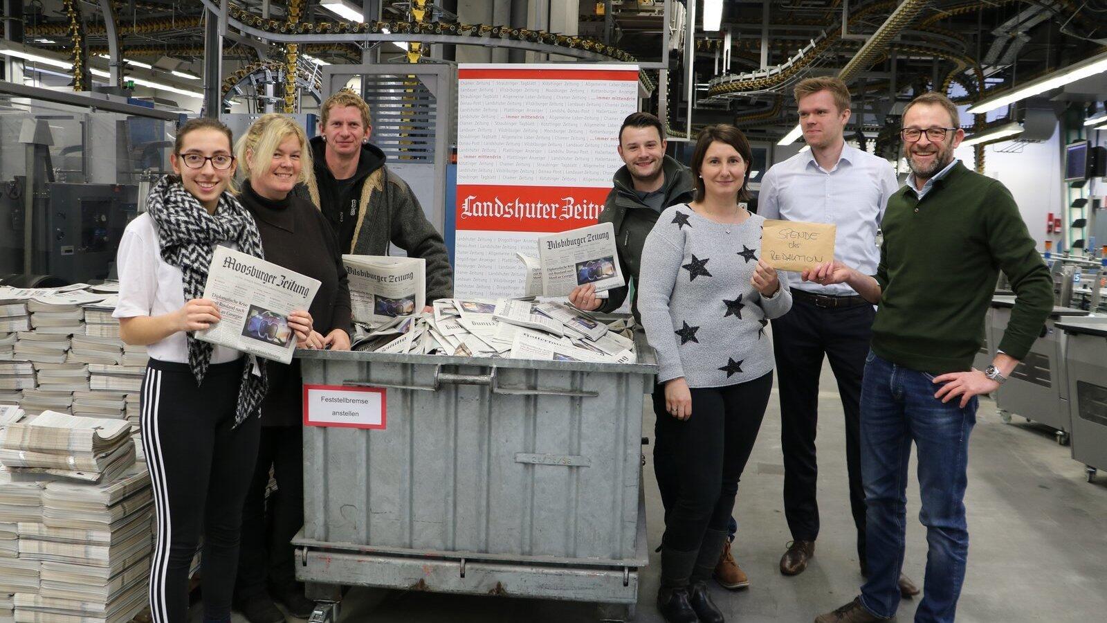 LZ spendet alte Zeitungsausgaben an Tierschutzverein